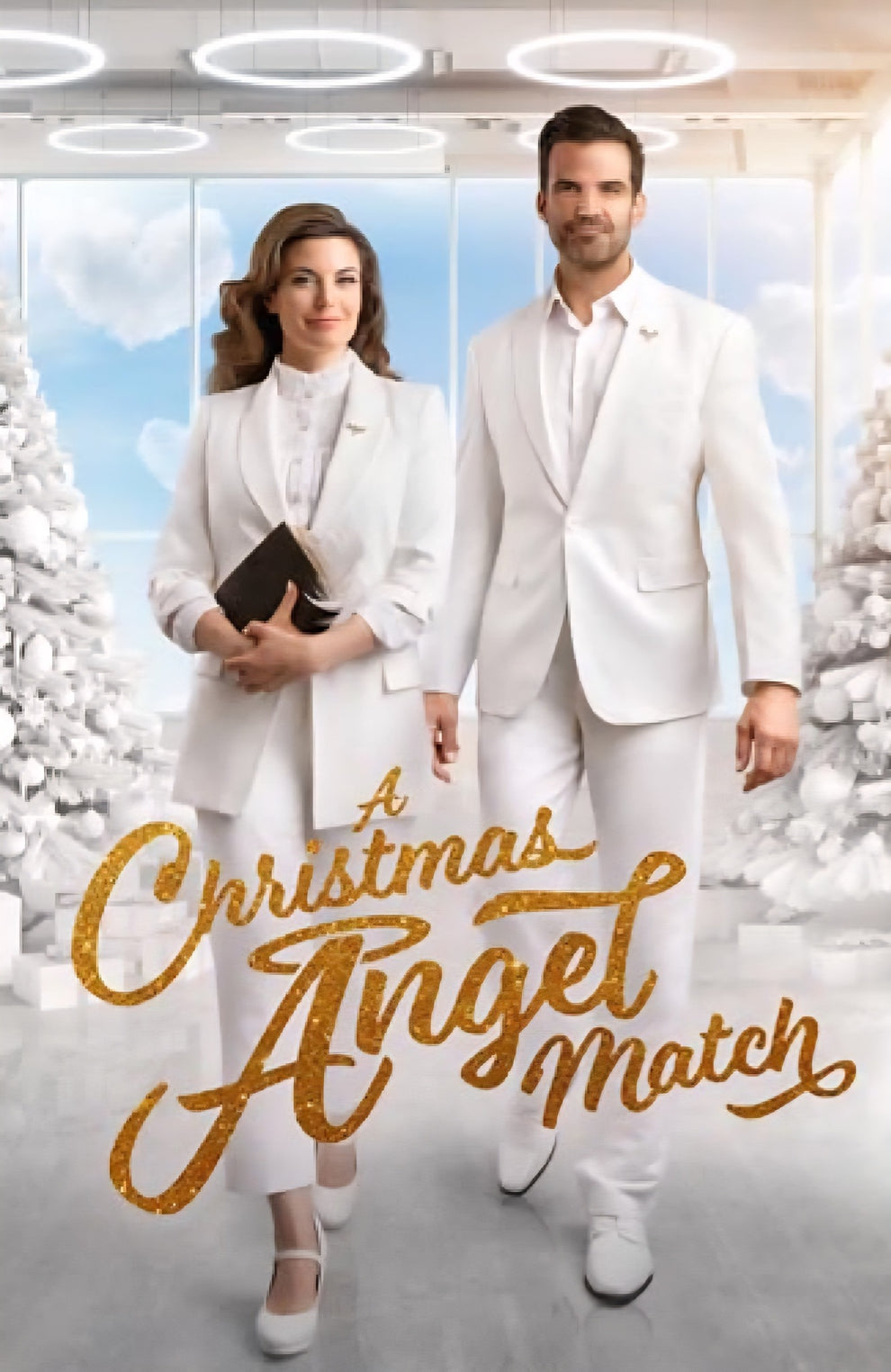 A Christmas Angel Match (2025) DVD with Meghan Ory & Benjamin Ayers in ...