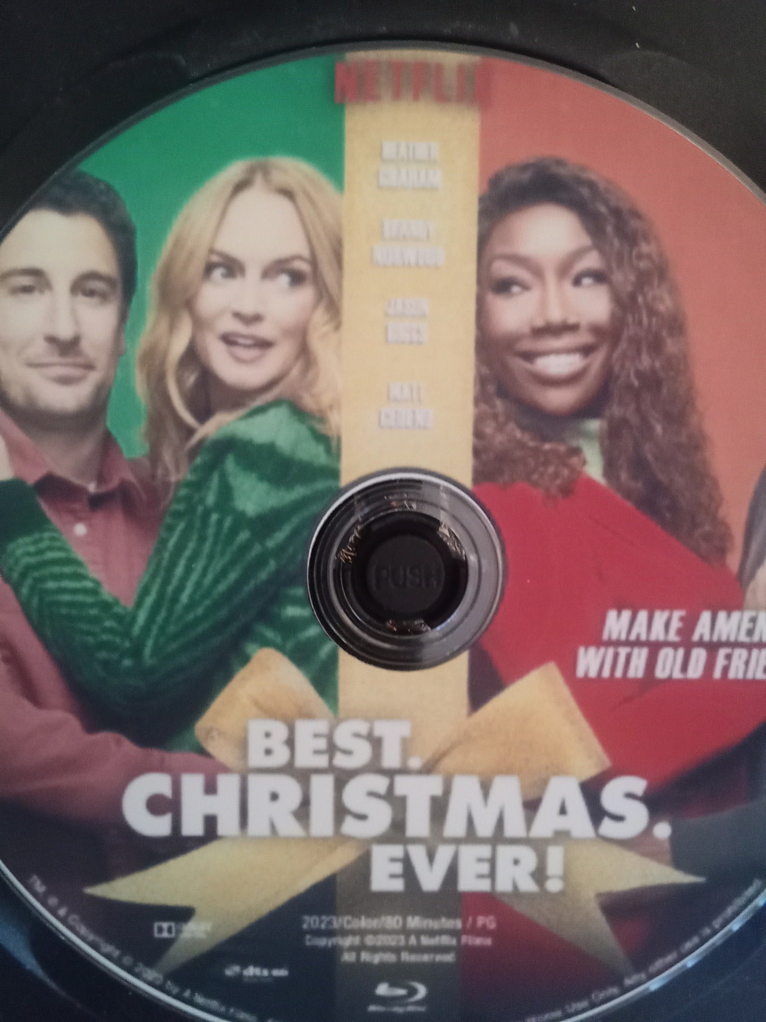 Best Christmas Ever! (2023) DVD with Heather Graham and Brandy ...