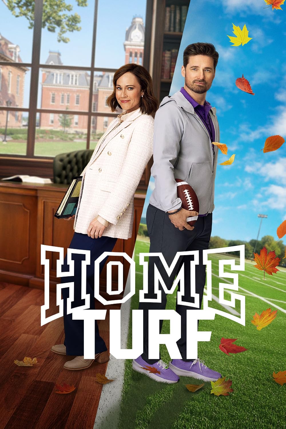 Home Turf (2025) DVD with Nikki Deloach & Warren Christie in a DVD CAS ...