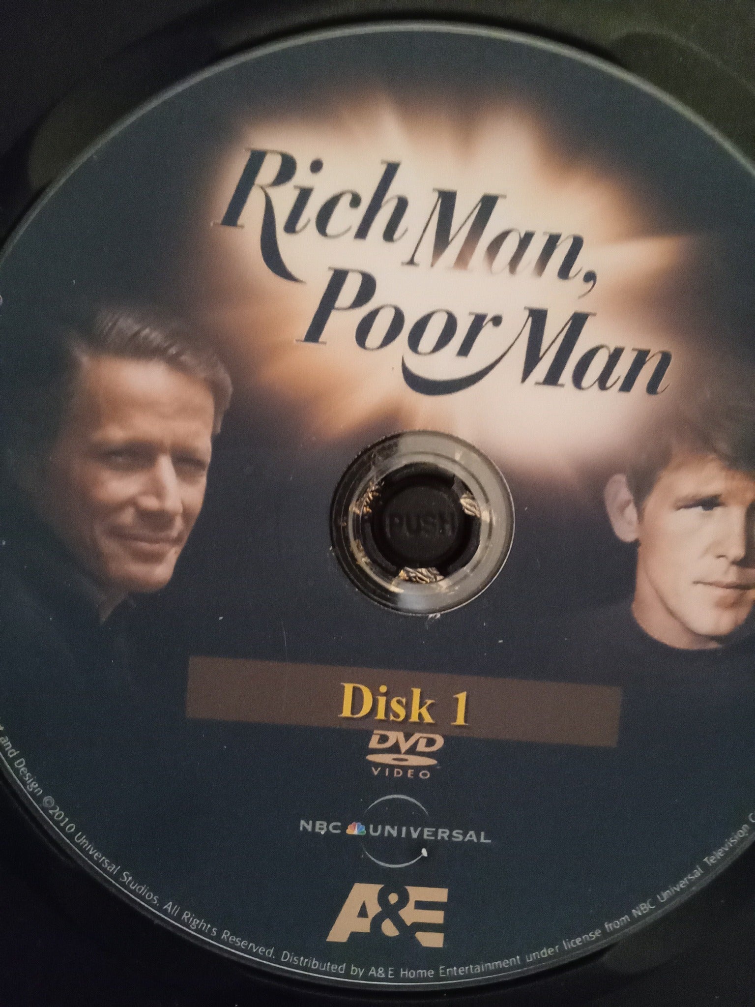 Rich Man Poor Man (1976) DVD with Nick Nolte, Peter Strauss, Susan Bla ...