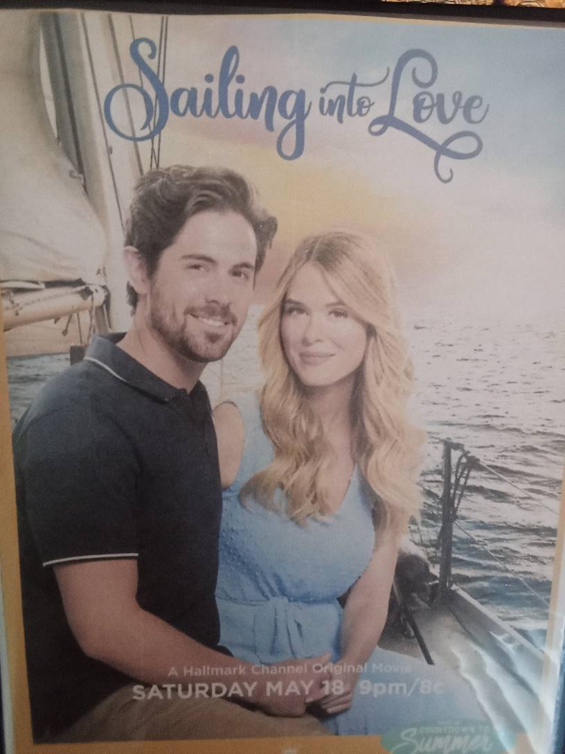 Sailing Into Love (2019) DVD with Chris McNally in a DVD CASE with Cov ...