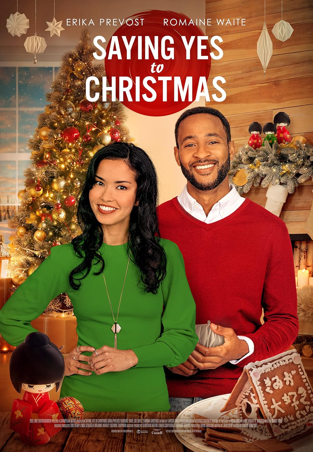Saying YES to Christmas (2021) DVD with Erika Prevost – lasvegasvideo