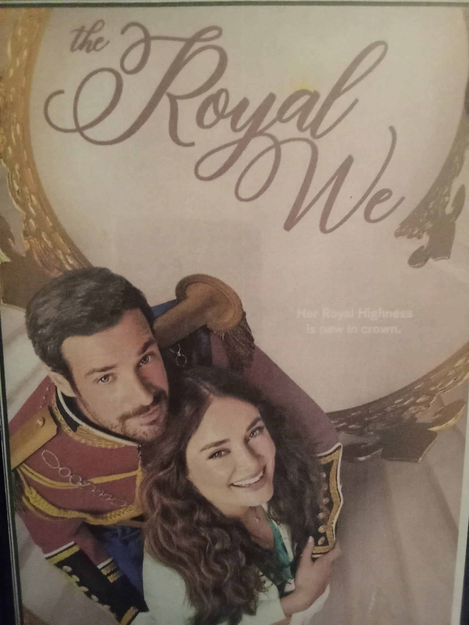 The Royal We (2025) DVD with Mallory Jensen in a DVD Case with the cov ...