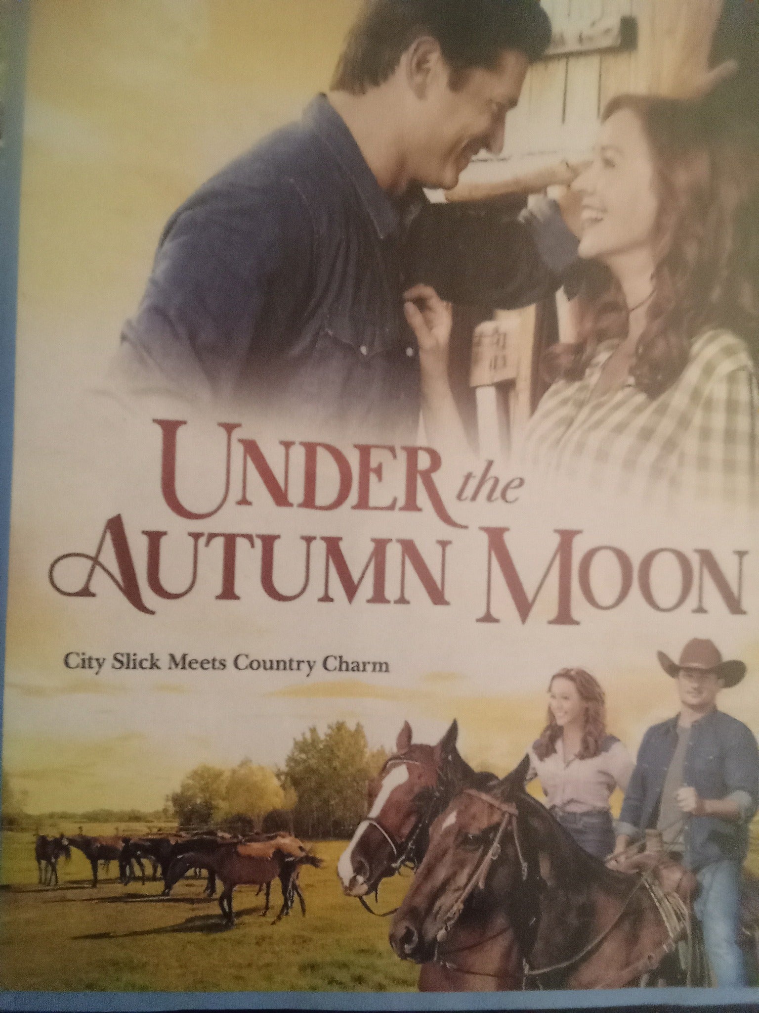 Under the Autumn Moon (2018) DVD with Wes Brown in a DVD CASE with COV ...
